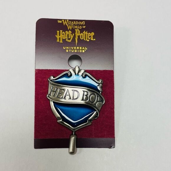 Universal | Toys | Universal Studiosharry Potterravenclaw Head Boy Pin ...